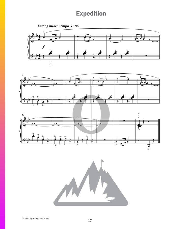 Expedition (Paul Harris) Piano Sheet Music - OKTAV