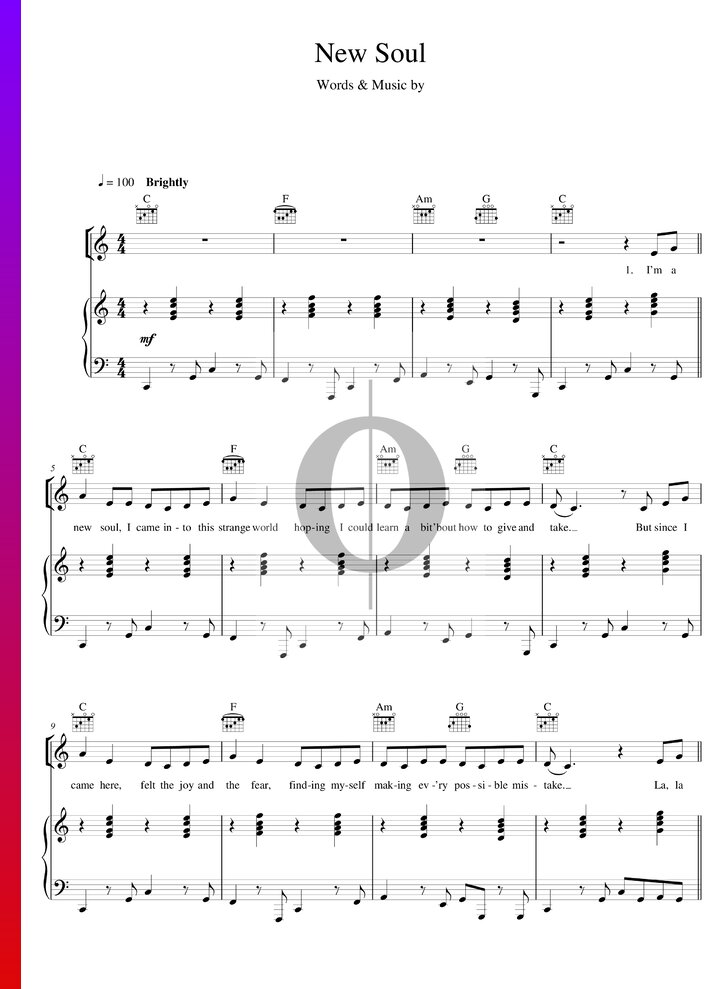 New Soul » Yael Naim - Partitions de piano - OKTAV