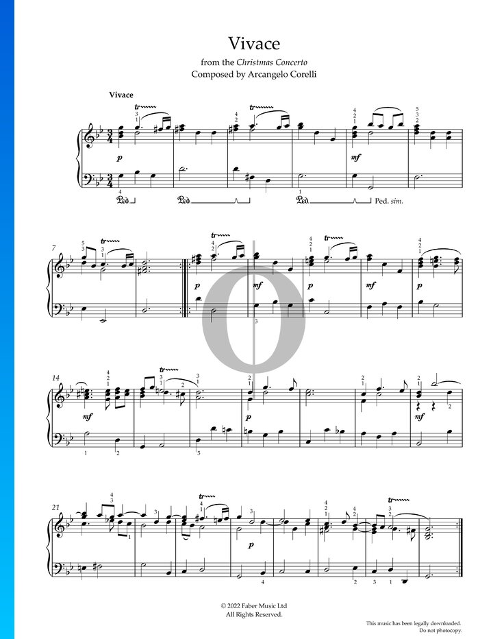 Christmas Concerto in G Minor, Op. 6 No. 8: 4. Vivace (Arcangelo ...