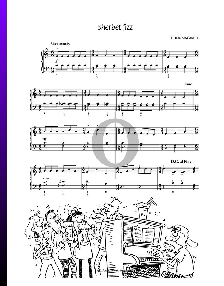 Sherbet fizz (Fiona Macardle) Piano Sheet Music - OKTAV