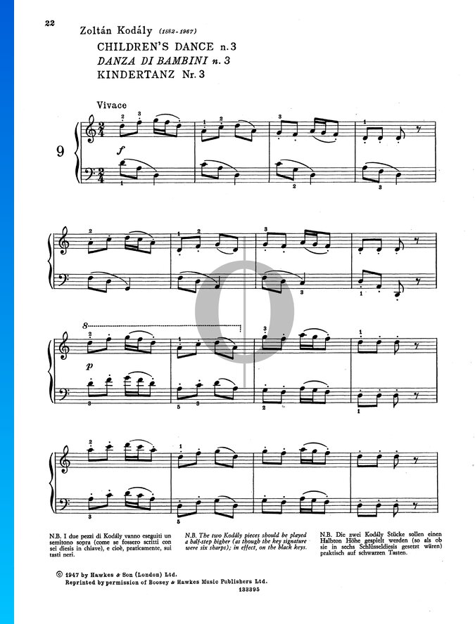 Zoltán Kodály Sheet Music Downloads (PDF) & Subscription - OKTAV