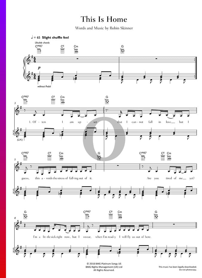 Cavetown Sheet Music Downloads (PDF) & Subscription - OKTAV