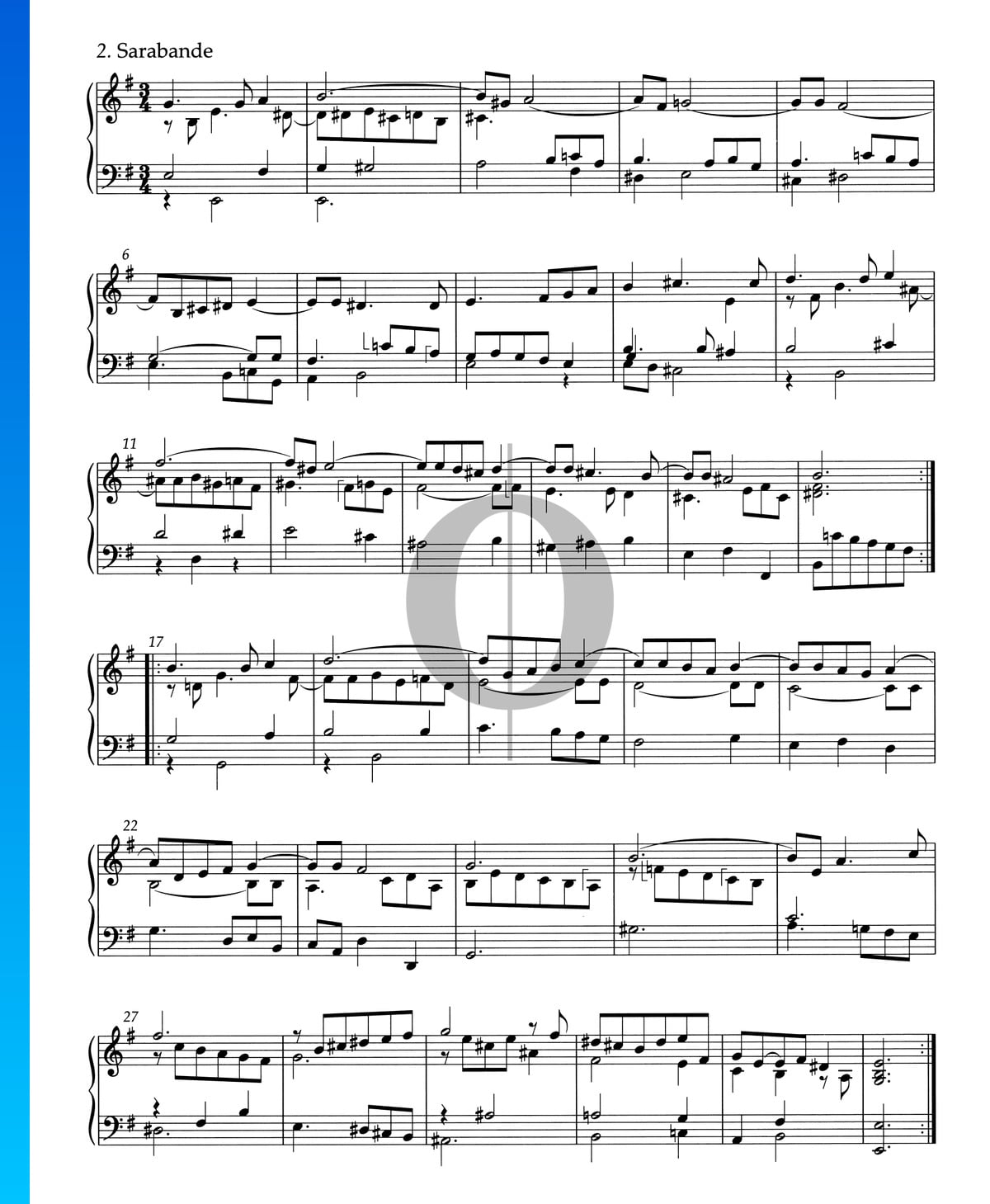 Suite No. 5 E Minor, HWV 438: 2. Sarabande (Georg Friedrich Händel ...