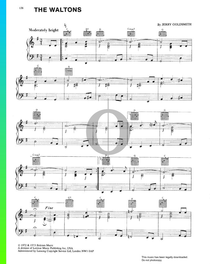 Jerry Goldsmith Sheet Music Downloads (PDF) & Subscription - OKTAV