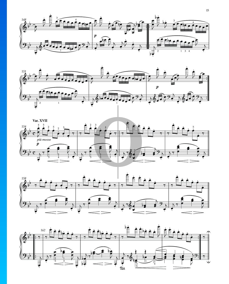 Variations and Fugue on a Theme by Handel, Op. 24: Variation XVII ...