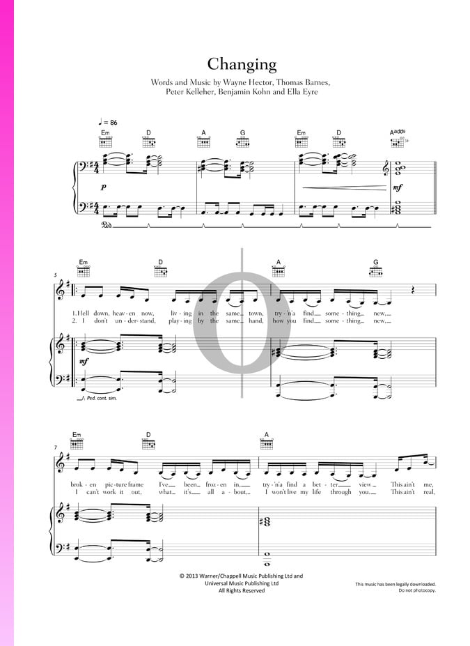 Sigma Sheet Music Downloads (PDF) & Subscription - OKTAV
