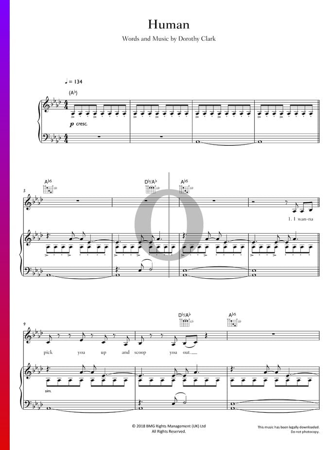 Dodie Sheet Music Downloads (PDF) & Subscription - OKTAV