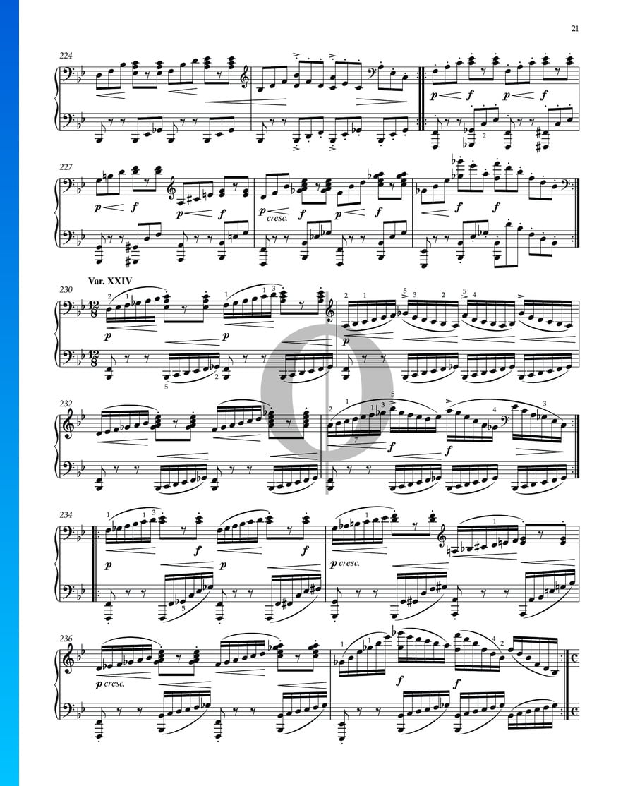 Variations and Fugue on a Theme by Handel, Op. 24: Variation XXIV ...