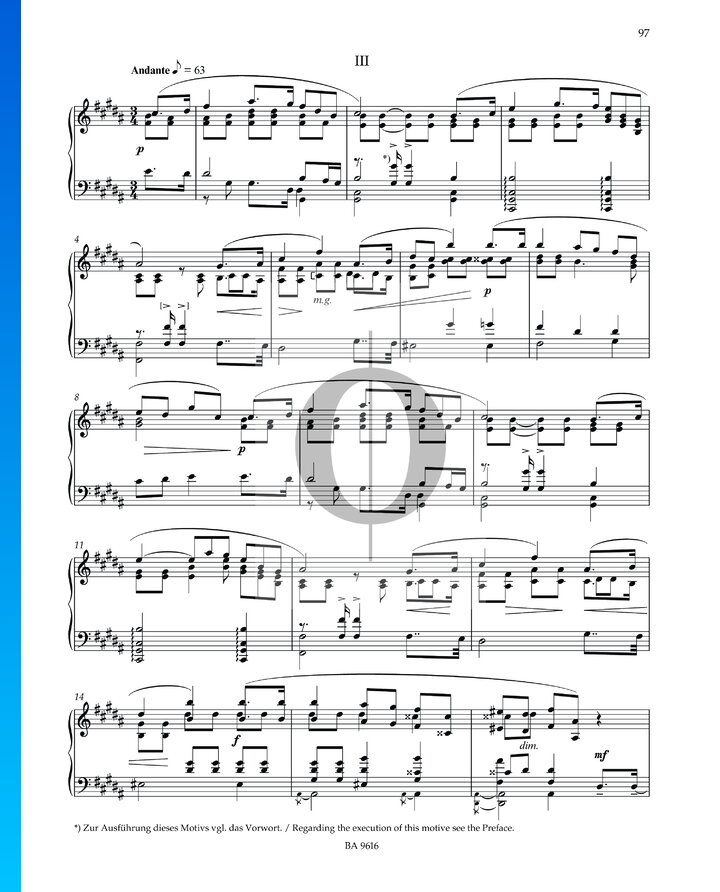 Sonata No. 3 in F-sharp Minor, Op. 23: 3. Andante (Alexander Scriabin ...