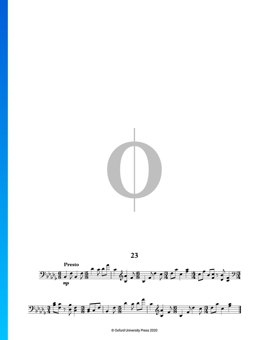 24 Preludes and Fugues: No. 22 in D-flat Major (Howard Skempton) Piano ...