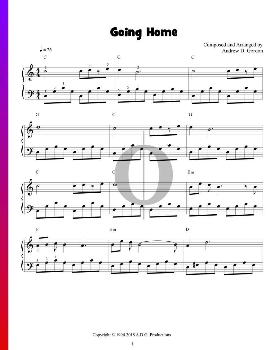 Going Home Piano at Guillermo Odea blog