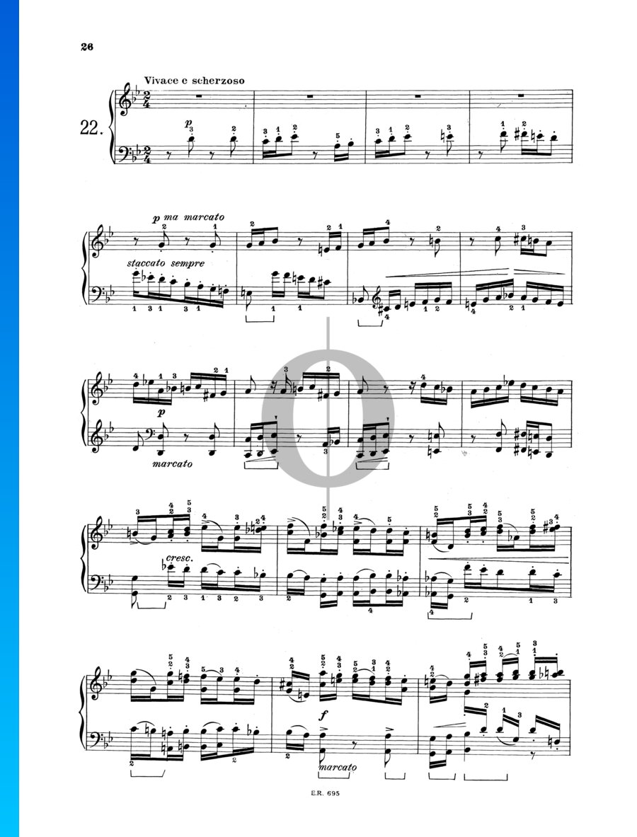 24 Preludes, Op. 37: No. 22 Vivace e scherzoso (Ferruccio Busoni) Piano ...