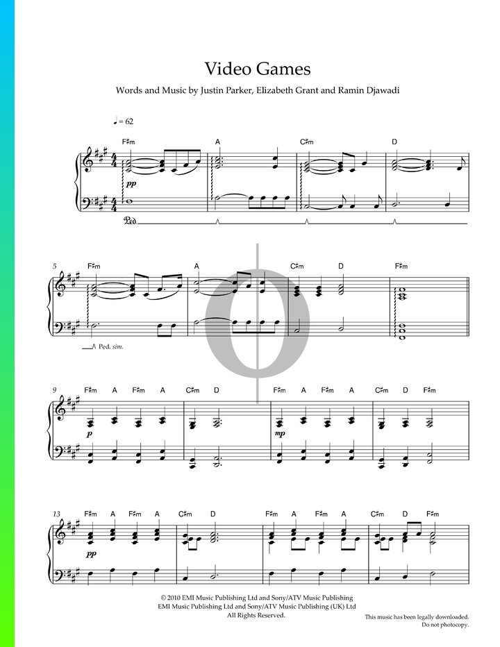 Video Games Piano Sheet Music from Westworld by Ramin Djawadi - OKTAV