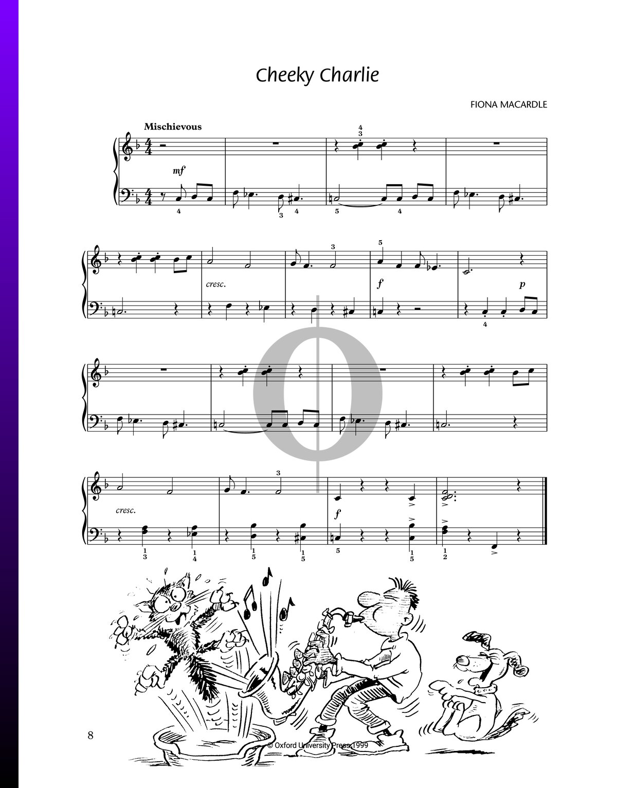Cheeky Charlie (Fiona Macardle) Piano Sheet Music - OKTAV