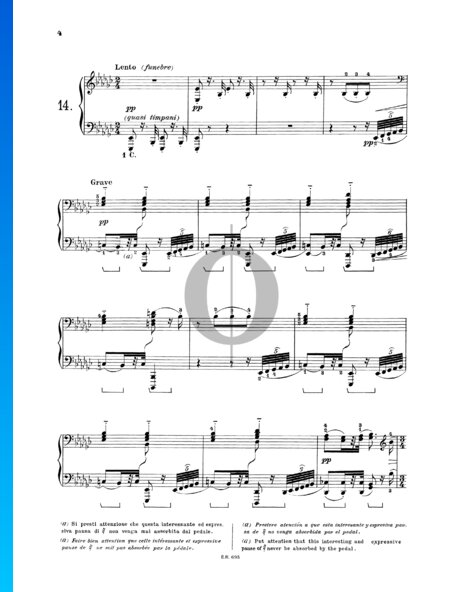 24 Preludes, Op. 37: No. 12 Andantino Sheet Music (Piano Solo) | PDF ...