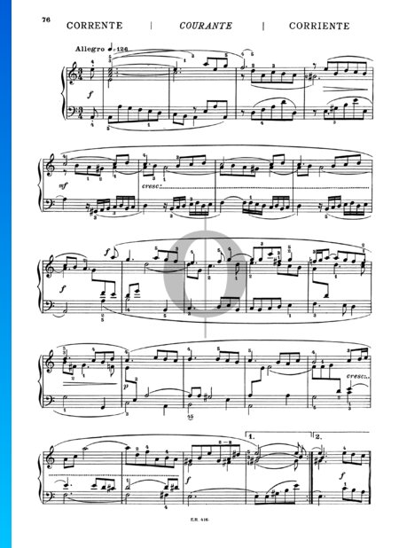 Sonate in G-Dur, Op. 22 Nr. 2 Noten (Piano Solo) von Muzio Clementi ...